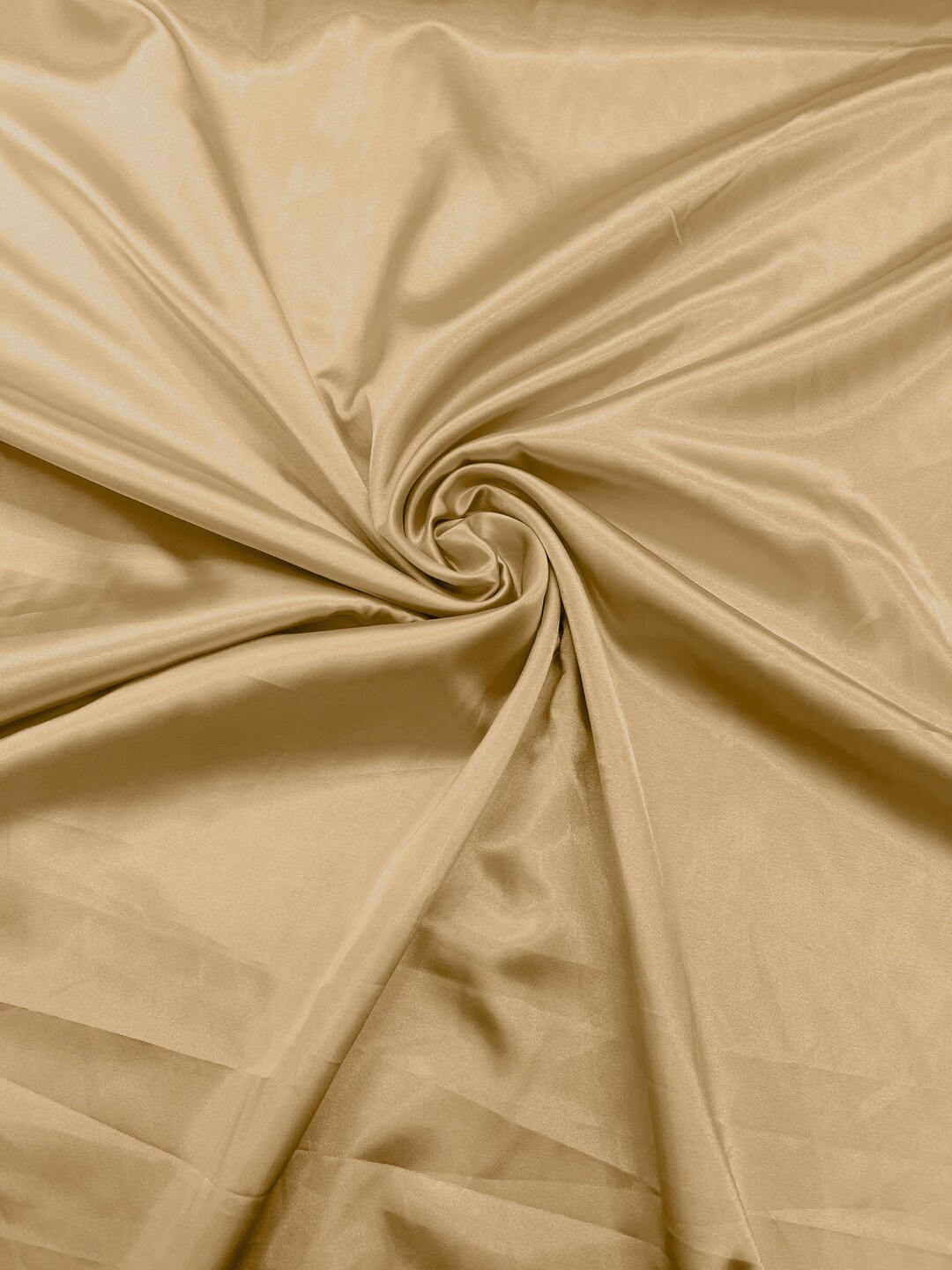 Honey Light Weight Silky Stretch Charmeuse Satin Fabric/60" Wide ...