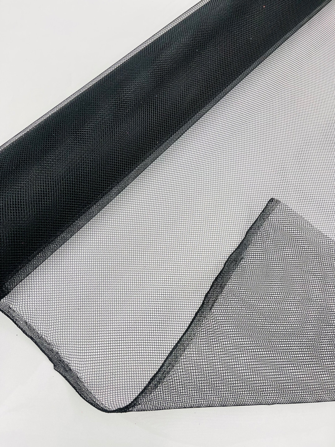 Black Hard Net Tulle Crinoline Fabric/petticoat Fabric/54" Wide/stiff ...