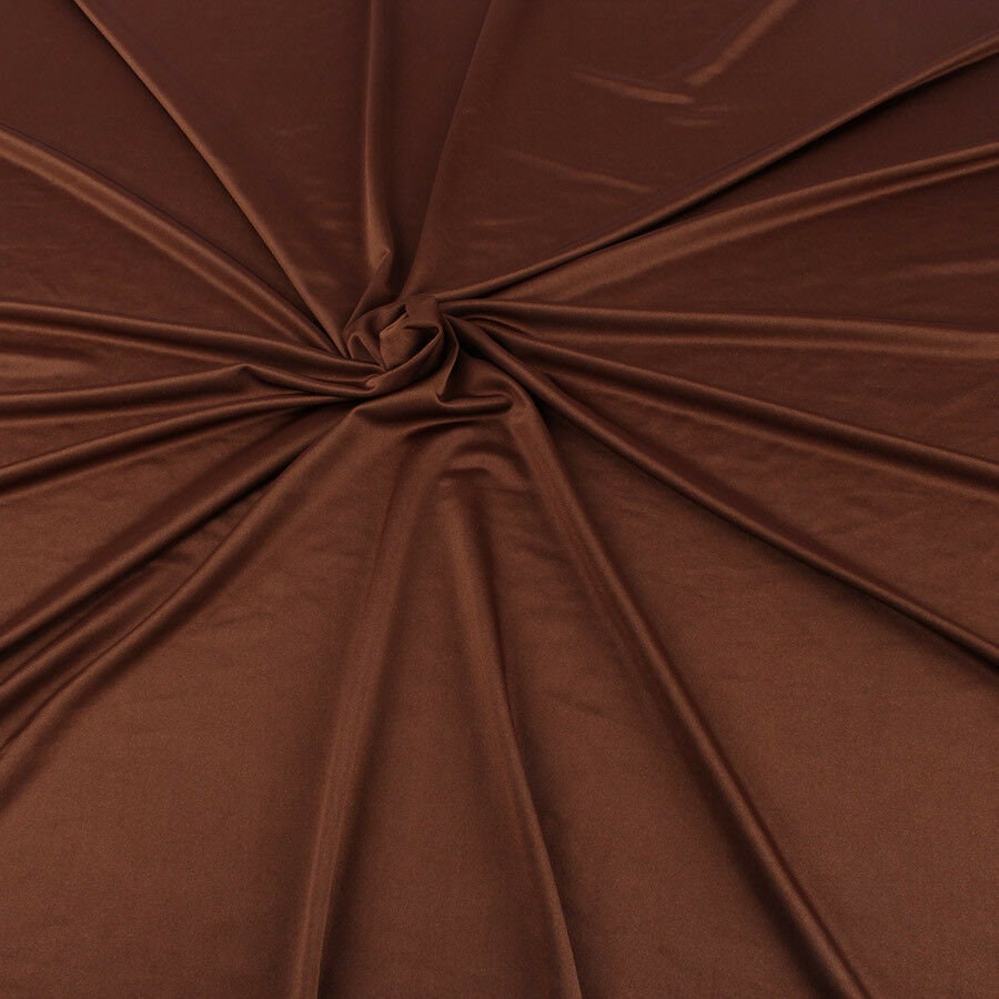 Brown Shiny Milliskin Nylon Spandex Fabric 4 Way Stretch 58 Wide Sold ...