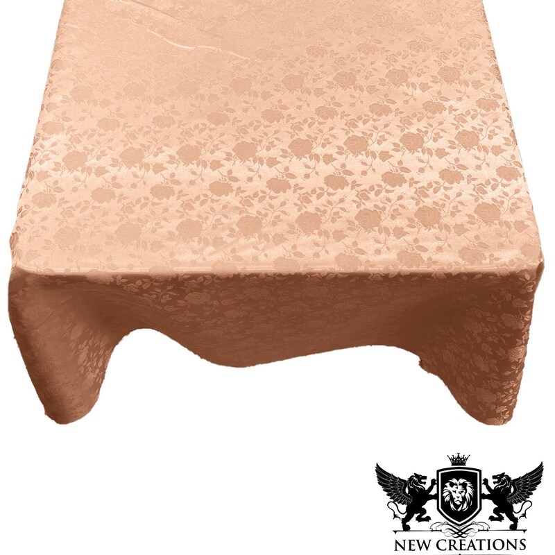 Peach Tablecloth - Etsy