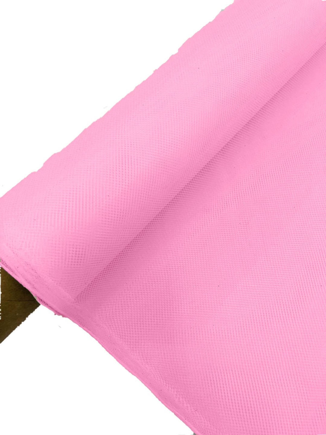 Pink Hard Net Tulle Crinoline Fabric/petticoat Fabric/54" Wide/stiff ...