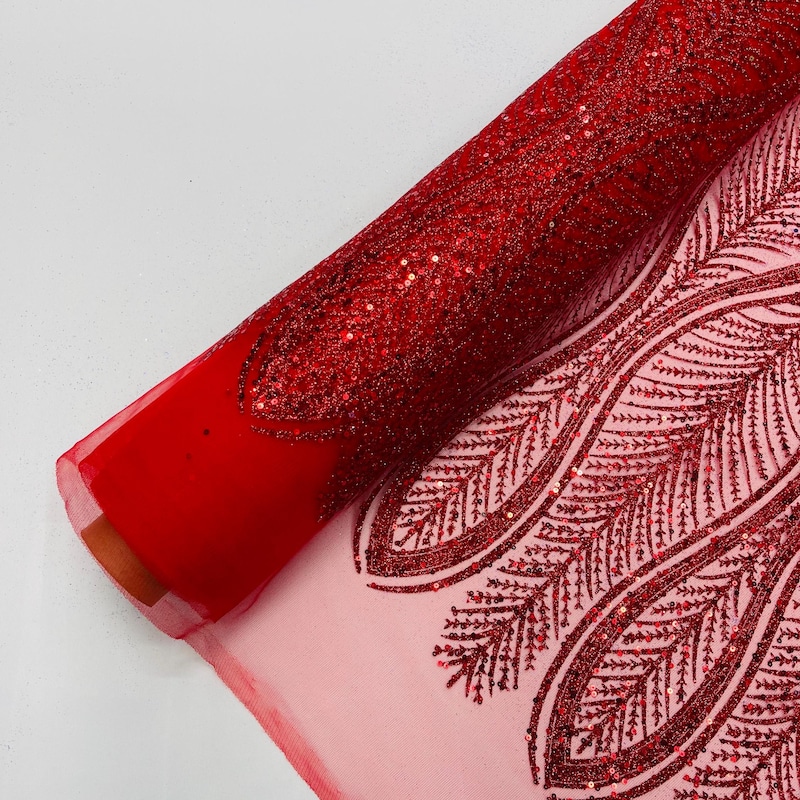 Feather Print Fabric - Etsy