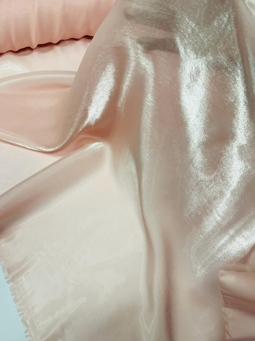 Blush Wet Liquid Sheer Chiffon Fabric/58" Wide. - Etsy