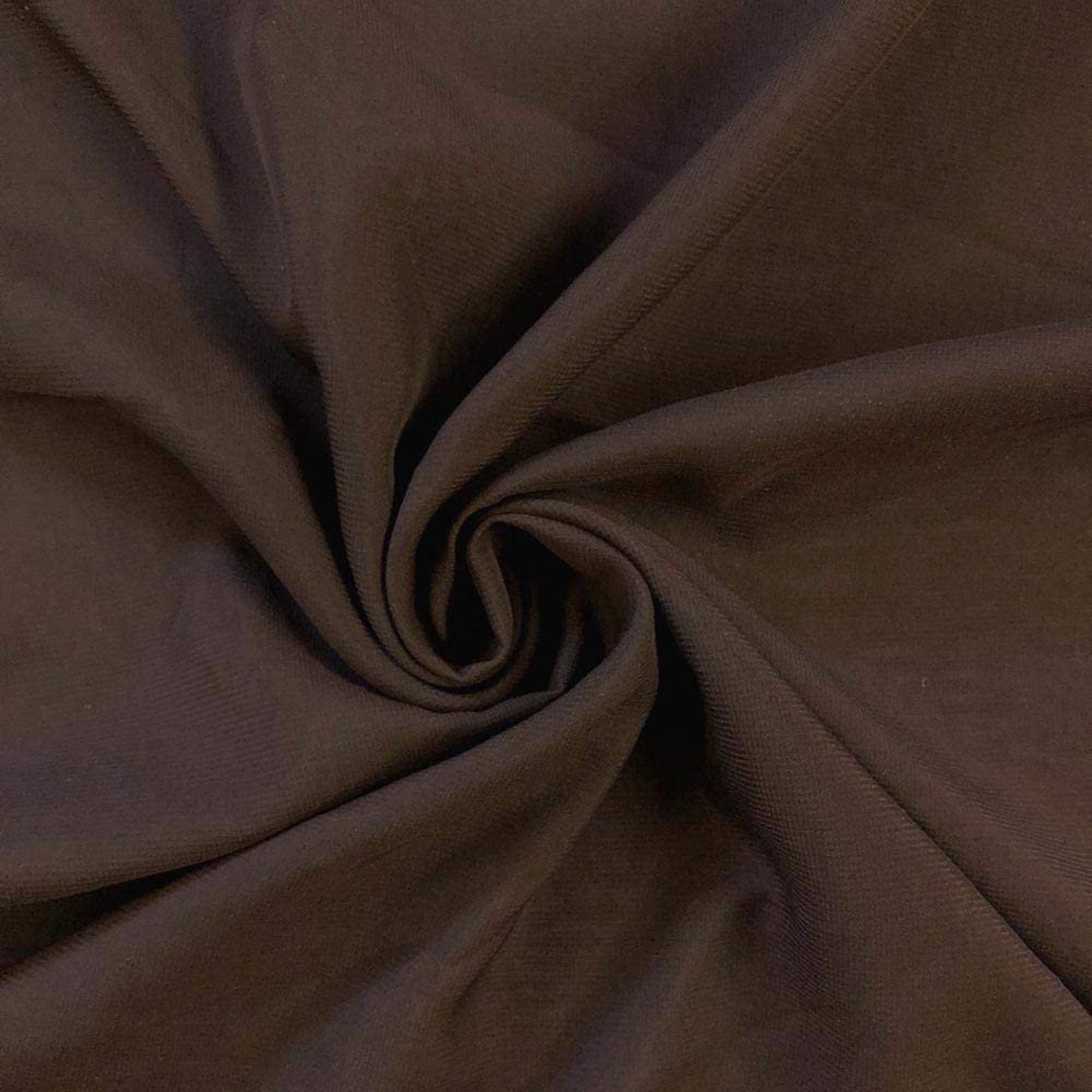 Brown 58/60 Wide 100% Polyester Soft Light Weight - Etsy