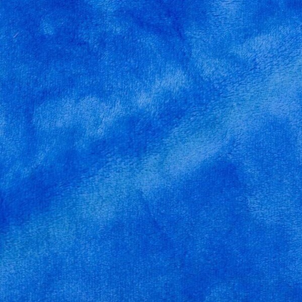 Royal Blue Solid Minky Fabric - Etsy