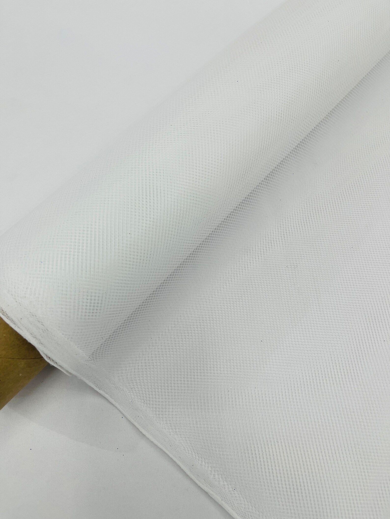 White Hard Net Tulle Crinoline Fabric/petticoat Fabric/54" Wide/stiff ...