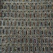 Black/gold Multi Color Iridescent Jewel Sequin Design on a Black 4 Way ...