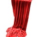 Red Cotton Gauze Sheer Table Runner for Wedding, Decorations for ...