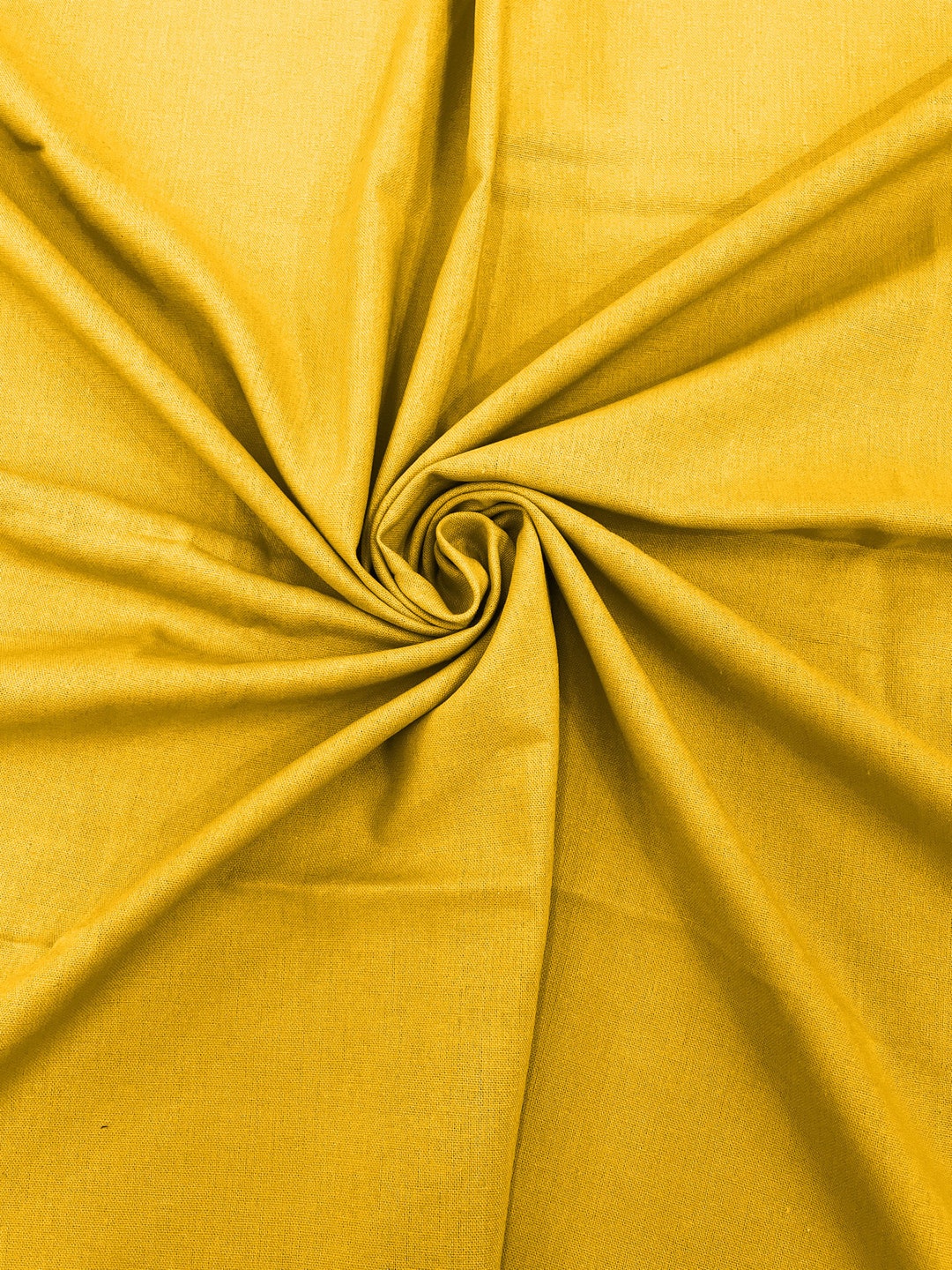 Yellow Medium Weight Natural Linen Fabric/50 " Wide/clothing - Etsy