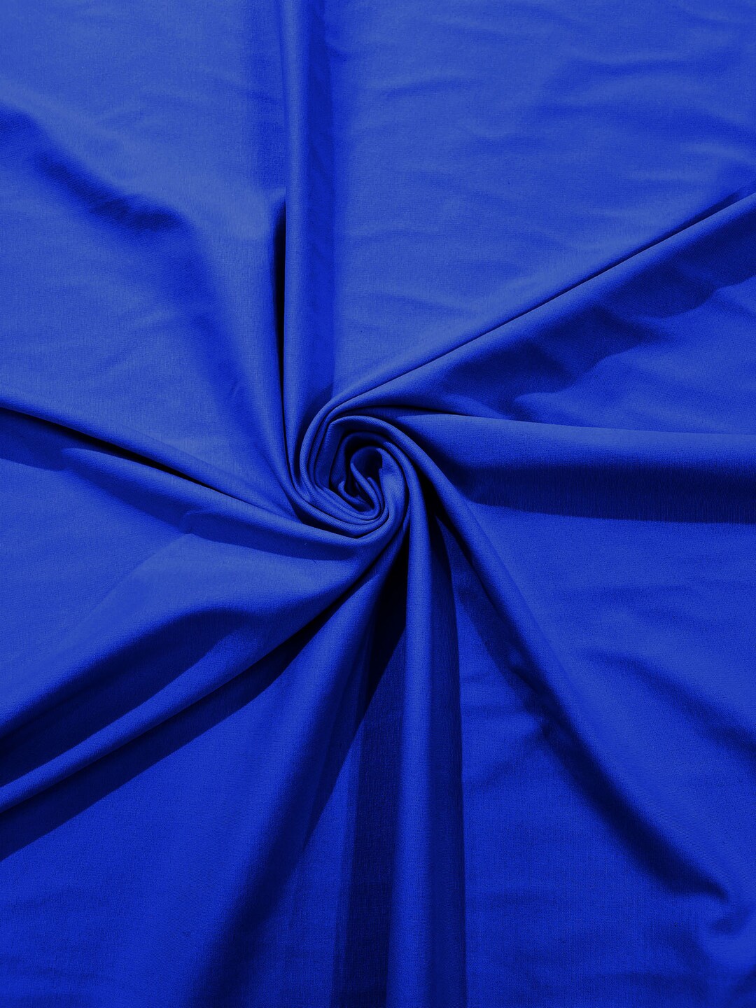 Royal Blue Stretch Ponte De Roma 320 GSM Knit Poly Rayon Fabric by the ...
