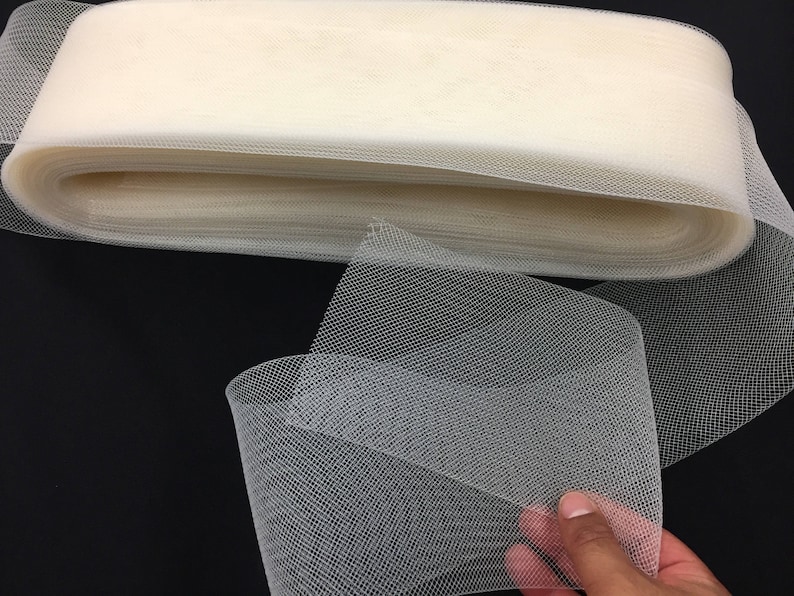 4 Inches Ivory Crinoline Horsehair Braid - Etsy