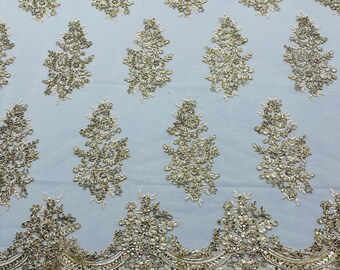 Gold Metallic Mesh Fabric - Etsy