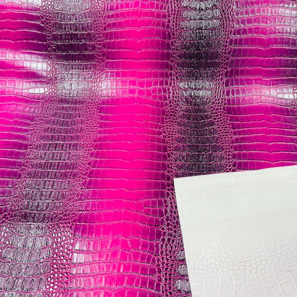 Faux Crocodile Skin Fabric - Etsy