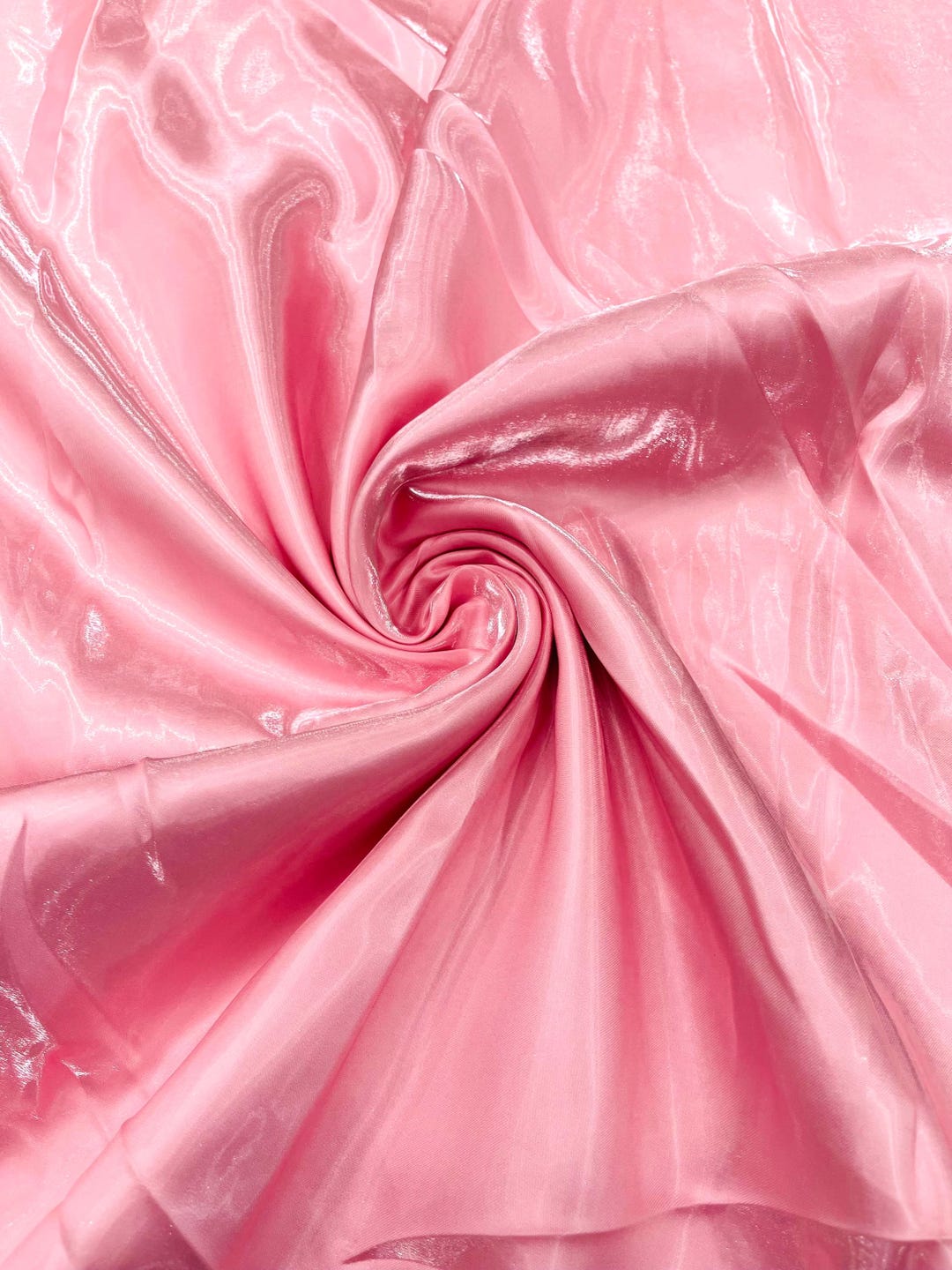 Pink-bridal Liquid Satin Fabric/glossy Satin/58” Wide/prom. - Etsy