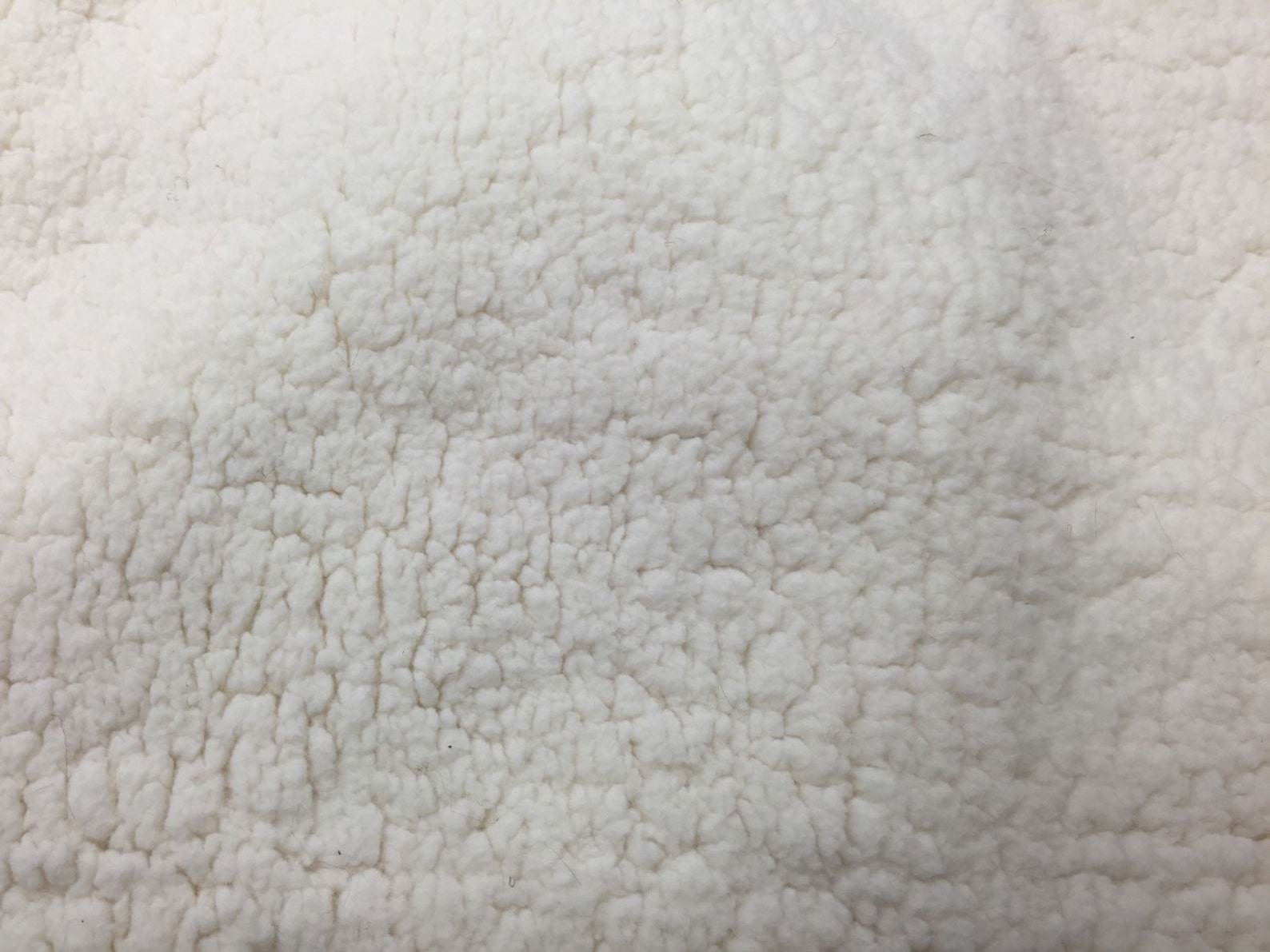 Ivory Cuddle Minky Sherpa Fleecelamb Wool Design Fabric.sold - Etsy