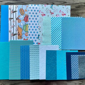 Mixed Paper Pack Variety Pack Coloured Paper Pack Handmade | Etsy