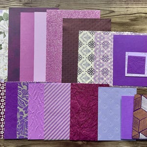 Mixed Paper Pack, Variety Pack, Coloured Paper Pack, Handmade Papers ...
