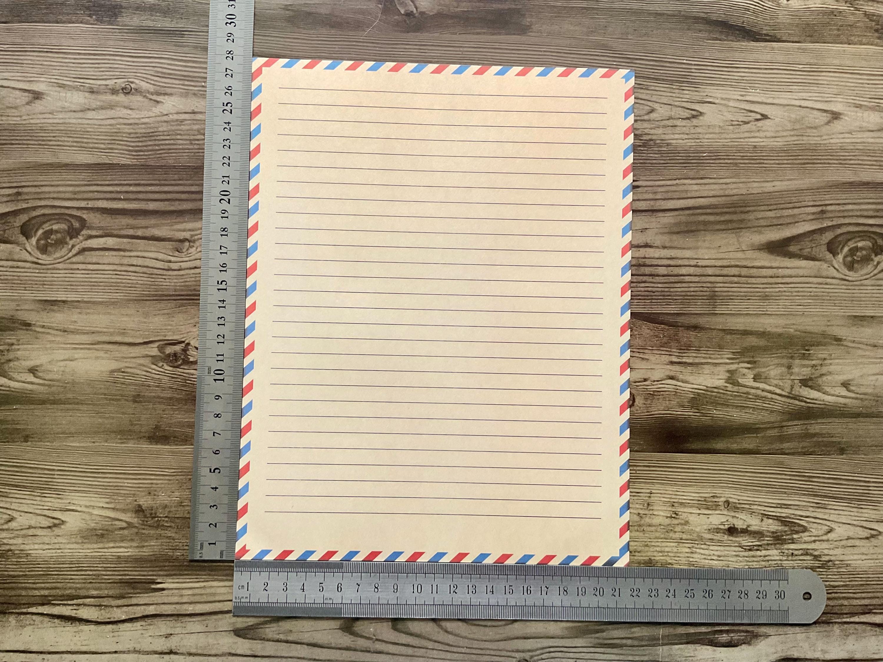 Air Mail Writing Set, Stationary Set, Large Letter Set, Airmail ...