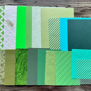 Mixed Paper Pack Variety Pack Coloured Paper Pack Handmade | Etsy