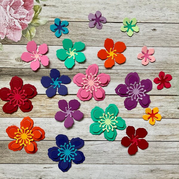 Die Cut Flower - Etsy