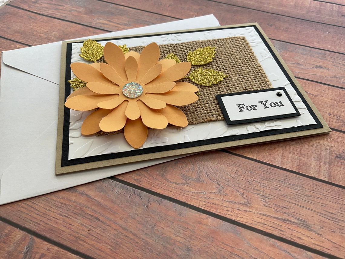 For You Card Mothers Day Card Floral Card Birthday Card - Etsy