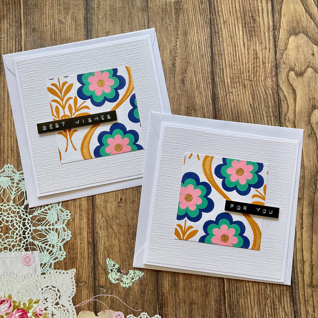 Blank Cards, Handmade Cards,best Wishes Card, for You Cards,homemade ...