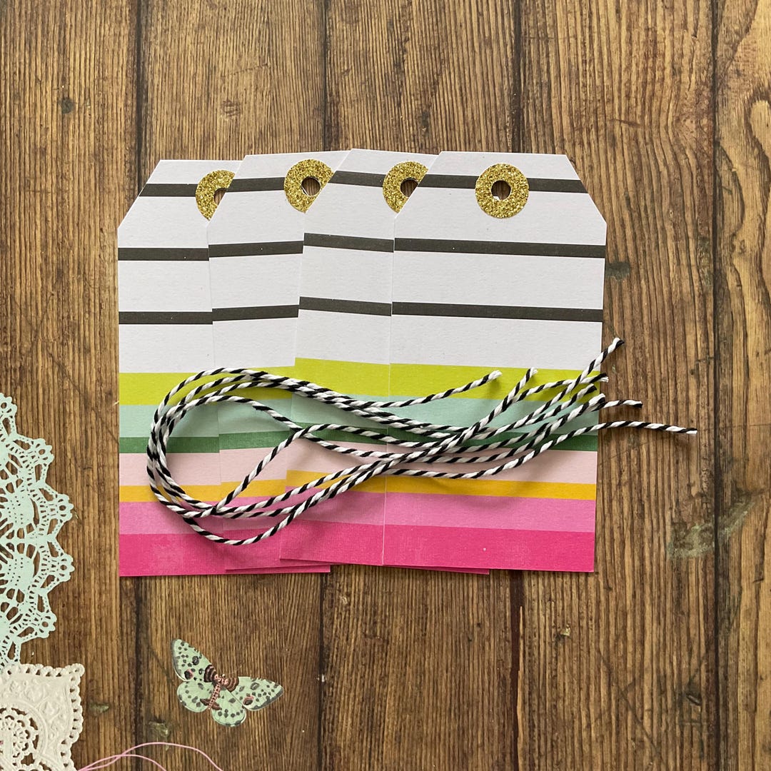 Large Gift Tags, Gift Tags, Mixed Gift Tags, Set of 4 Large Tags ...