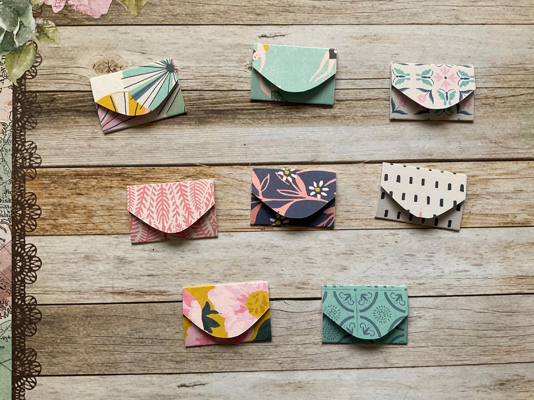 8 Tiny Cards, Mini Envelope Writing Set, Fairy Notes, Tiny Stationery ...