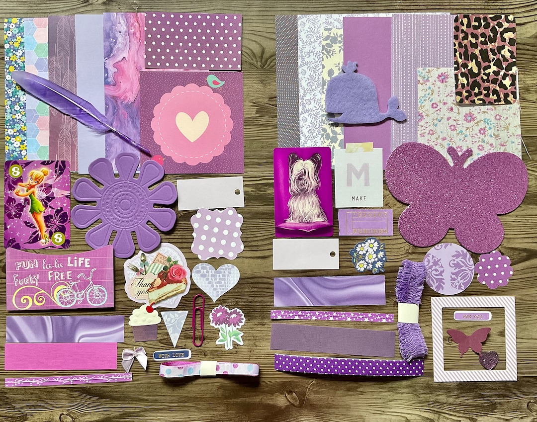 Junk Journal Kit,inspiration Pack,mini Kit,inspiration Kit, DIY Kit ...