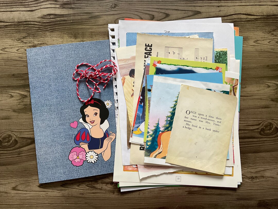 25 Book Pages, Kids Book Pages, Children’s Book Pages, Pages for Junk ...