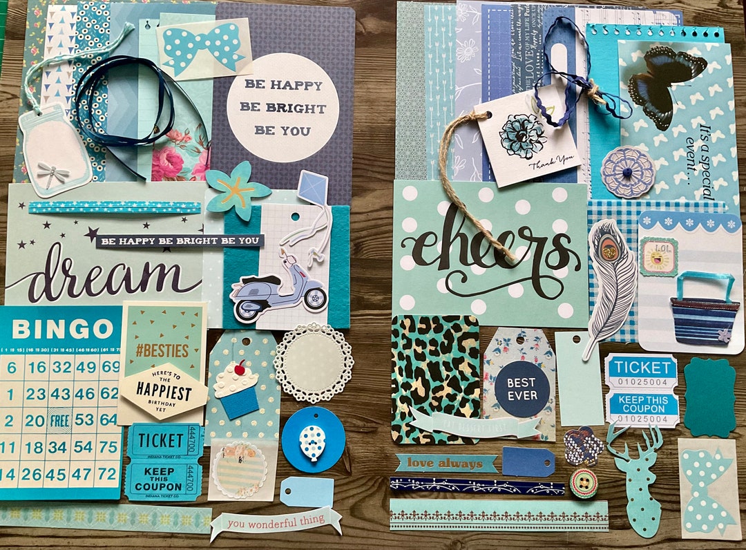 Mini Kit, Inspiration Pack,diy Kit,inspiration Kit, Junk Journal Kit ...