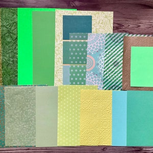 Mixed Paper Pack, Variety Pack, Coloured Paper Pack, Handmade Papers ...
