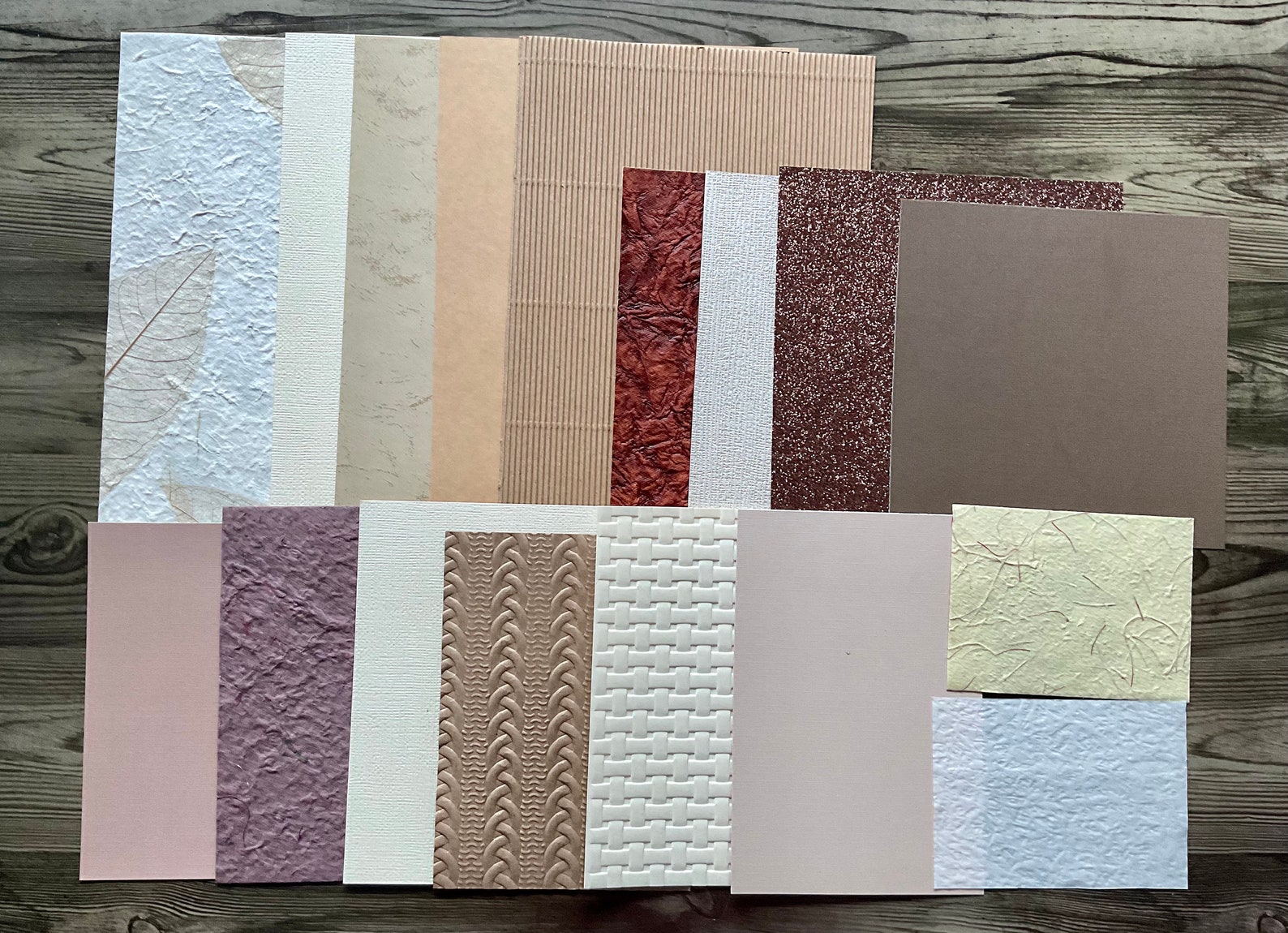 Mixed Paper Pack Variety Pack Coloured Paper Pack Handmade | Etsy
