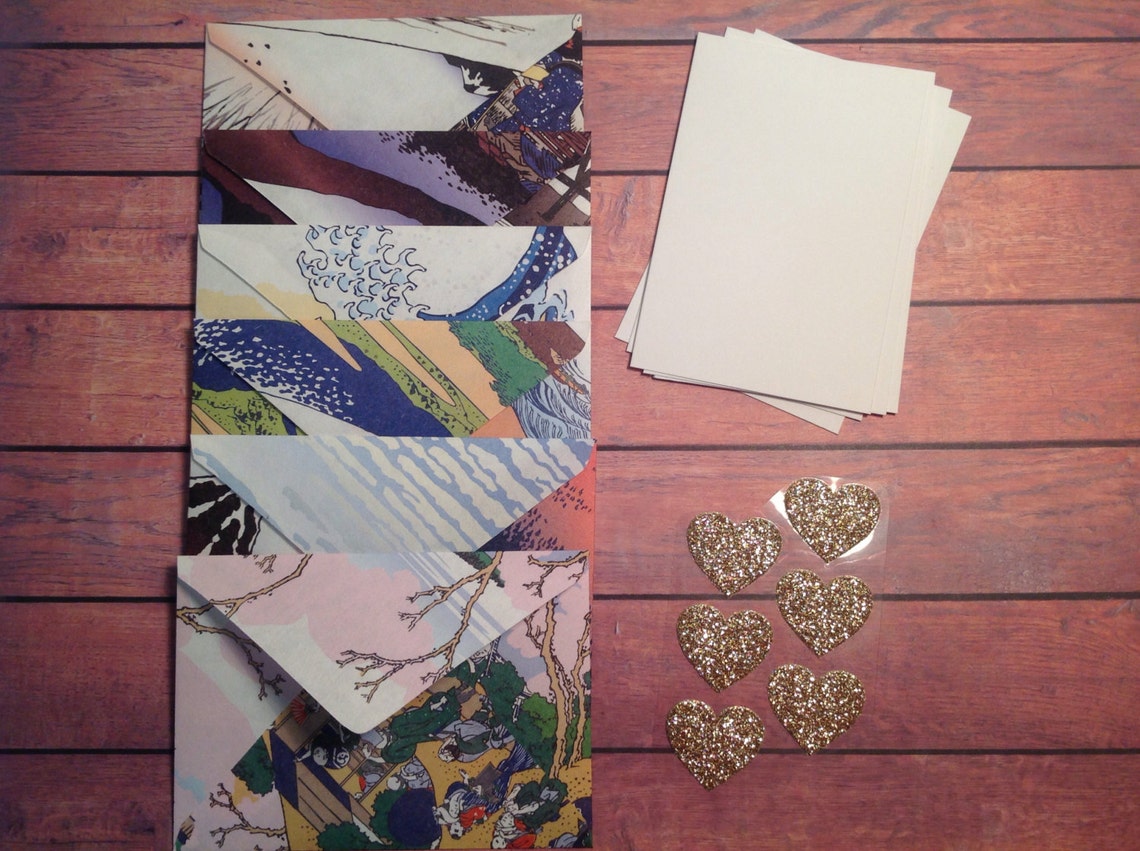 Mini Cards Tiny Cards and Envelope Set Glittered Envelope - Etsy Australia