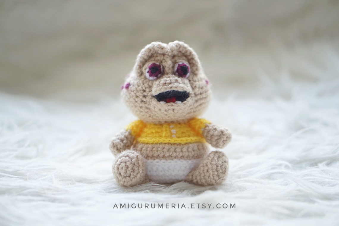 Baby Sinclair Plushie Doll Amigurumi Dinosaurs Crochet Plush | Etsy