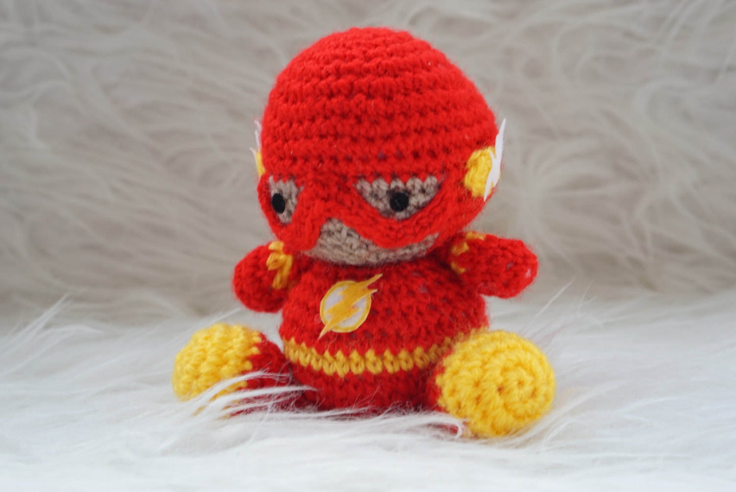 Flash Amigurumi Pattern SuperHero Justice League Layer Marvel | Etsy