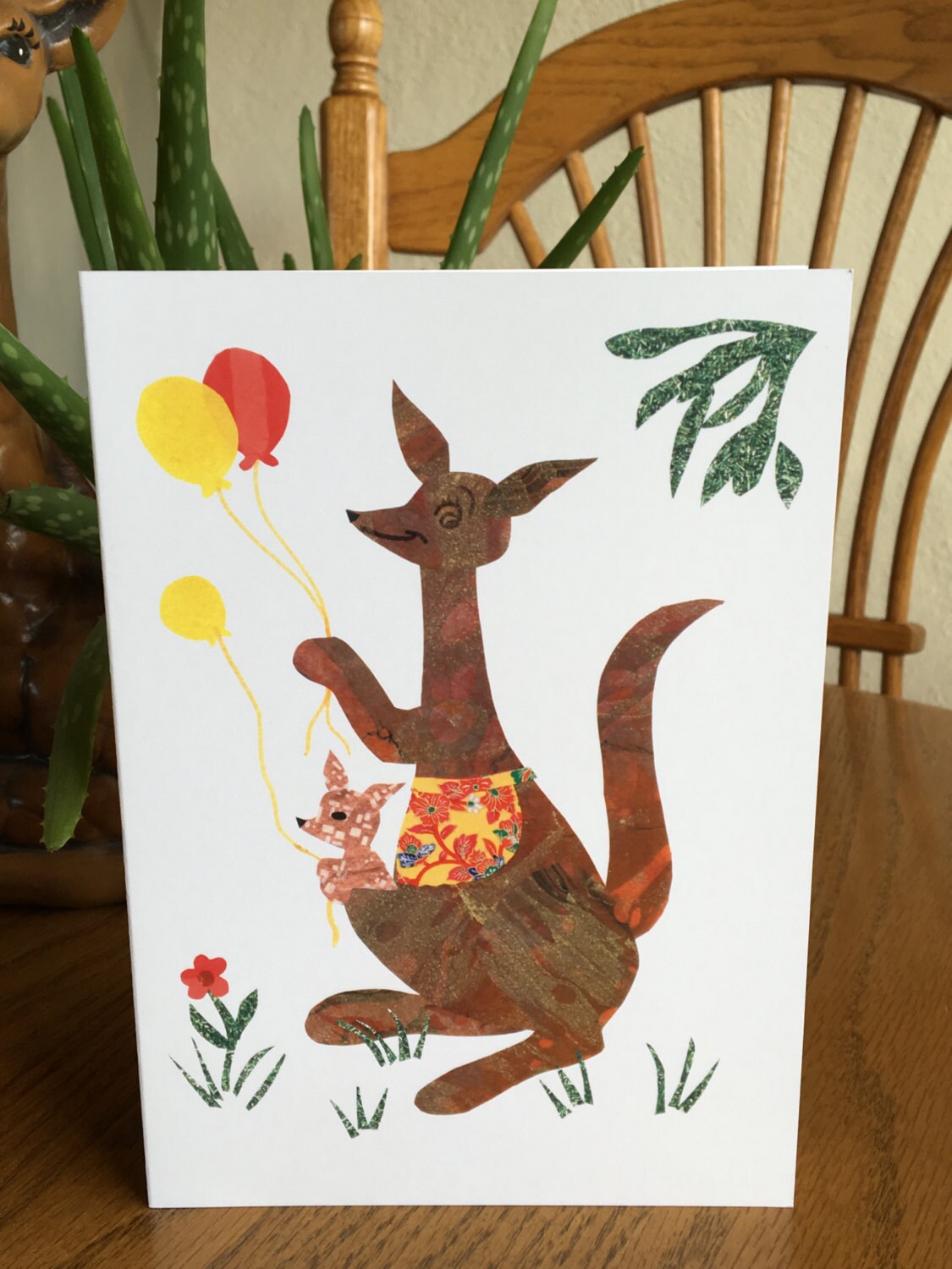 Kangaroos With Balloons Kangaroo and Joey Birthday Party - Etsy