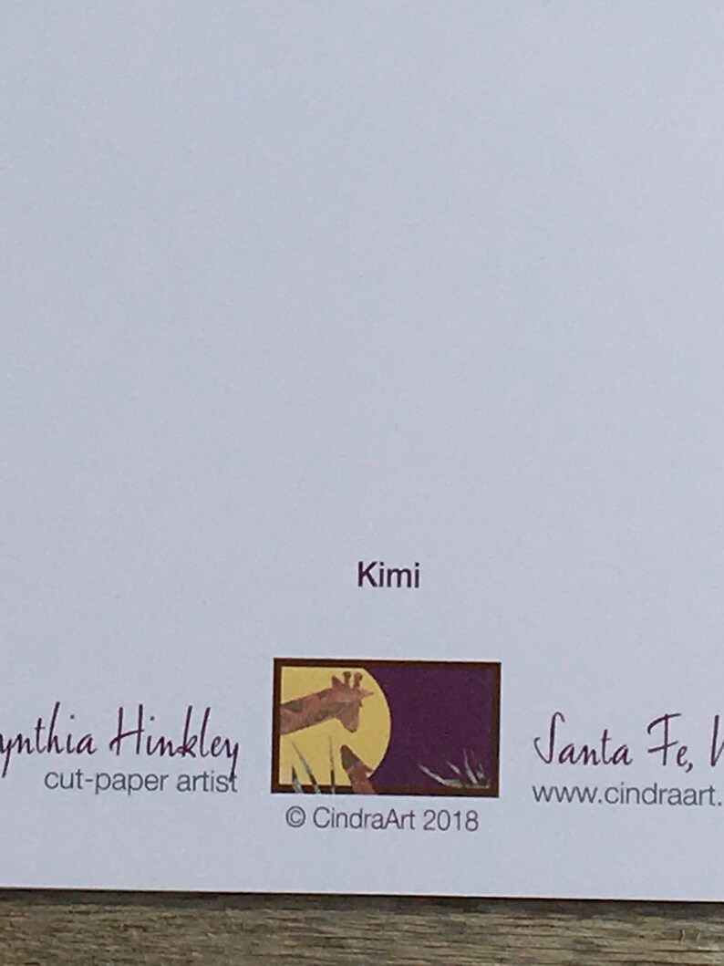 Kimi, Cat Card, Cute Female Cat, Pen and Ink, Black and White, Cute Cat ...