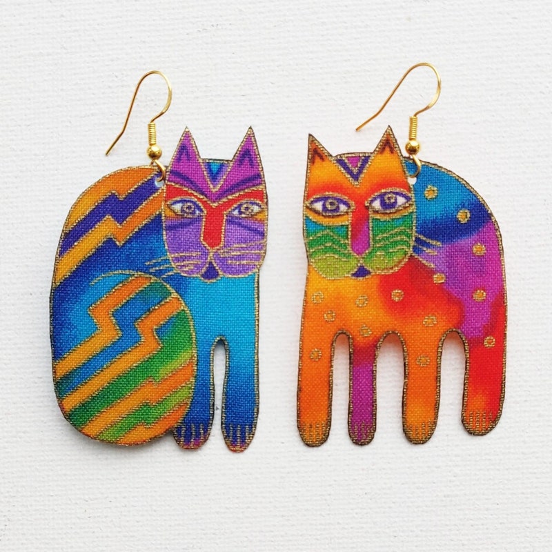 Earrings Laurel Burch - Etsy