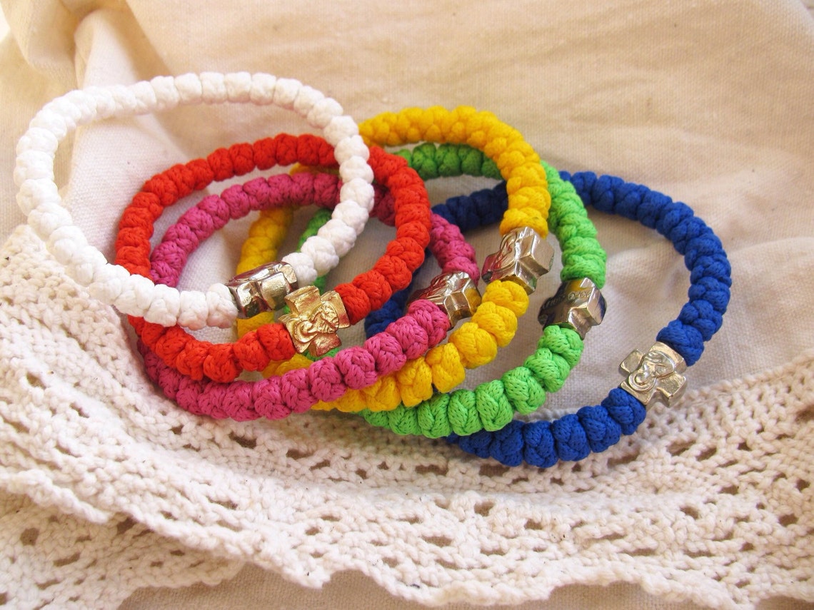 Brojanica, Orthodox Serbian Prayer Rope, Komboskini, Chotki, Cross 001 ...