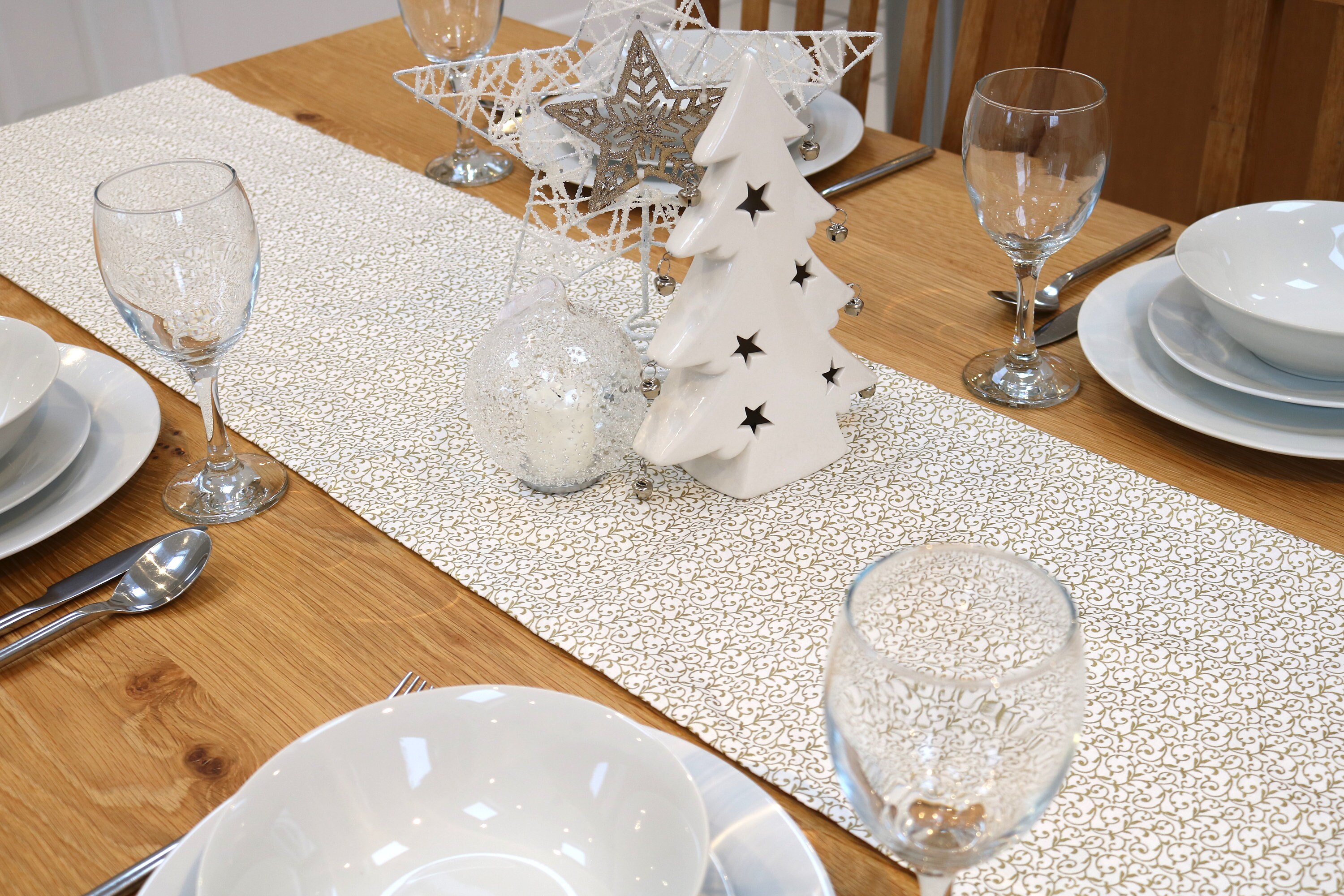 Christmas Table Runner Unique Handmade Gift Idea Christmas - Etsy UK