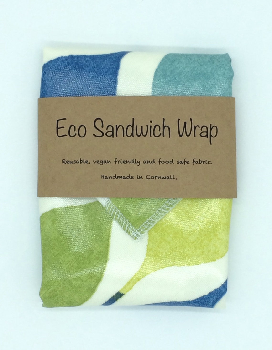 Eco Sandwich Wrap. Reusable Food Wrap. Wave Design. Picnic - Etsy