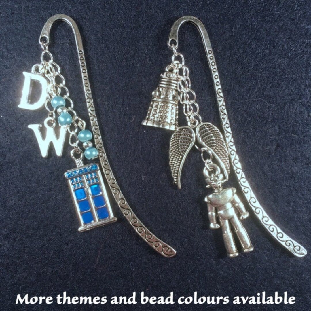Doctor Who Inspired Bookmark (with or Without Beads) - Other Charms and ...