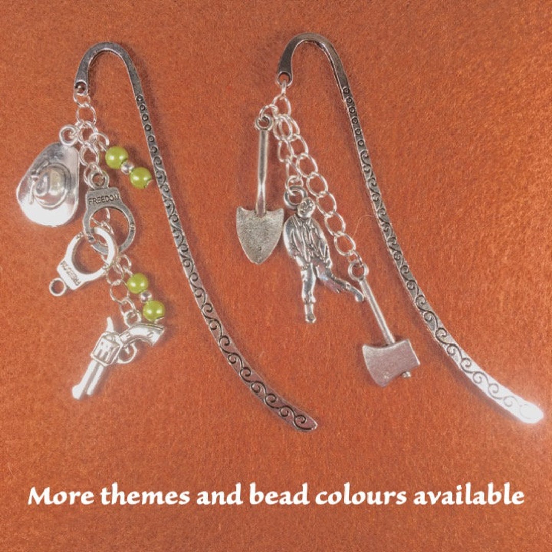 Zombie Apocalypse Inspired Bookmark (with or Without Beads) - Other ...