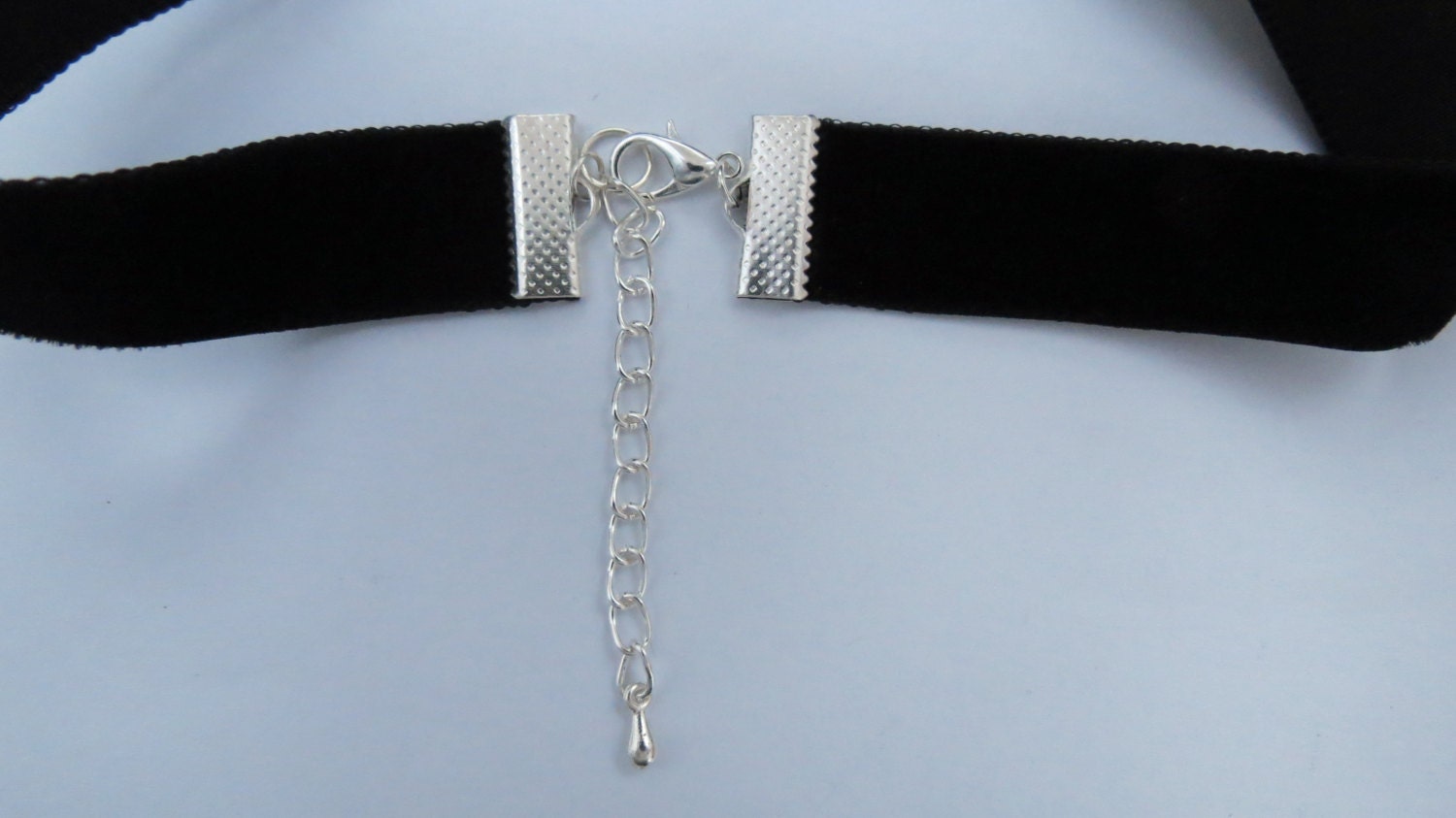 Sherlock Simple Velvet Choker With a Charm of Your Choice. | Etsy