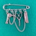Hairdresser Themed Kilt Pin 50 Mm Long - Etsy