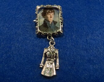 Sherlock Pin | Etsy