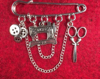 Nursing Themed Kilt Pin 50 Mm Long | Etsy