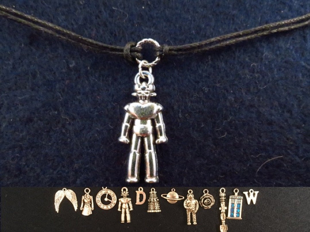 Doctor Who Inspired Unisex Simple Looped Cord Necklace With the Charm ...