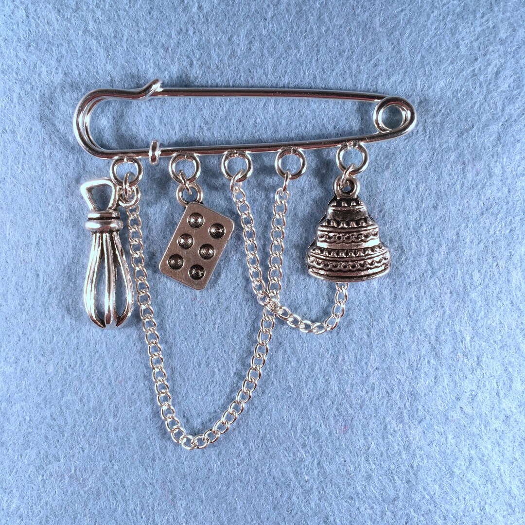 Baking Themed Kilt Pin (50 Mm Long) - Etsy
